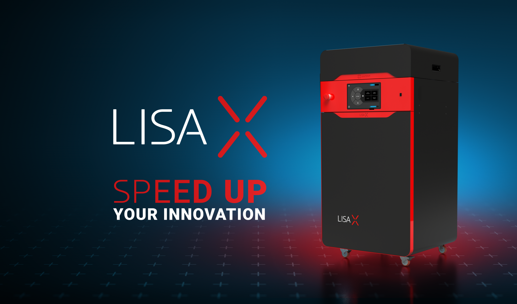 Lisa X compact SLS 3D printer Sinterit