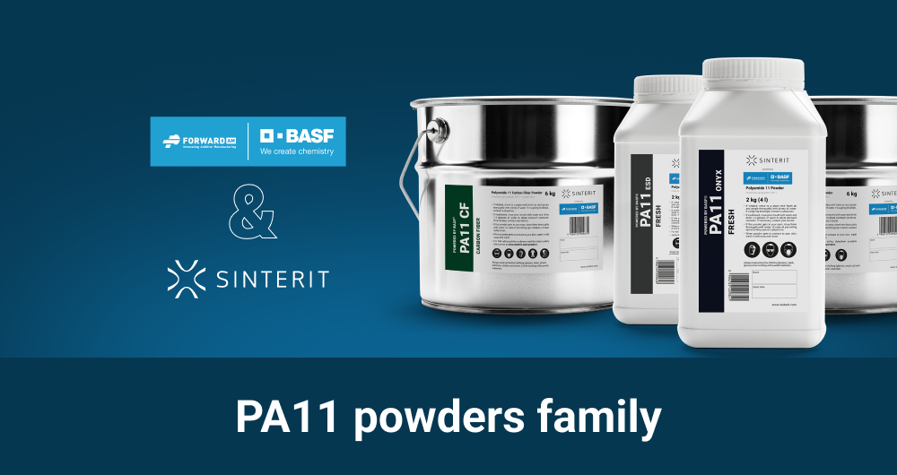 Forward AM & Sinterit presents PA 11 powders family - Sinterit ...