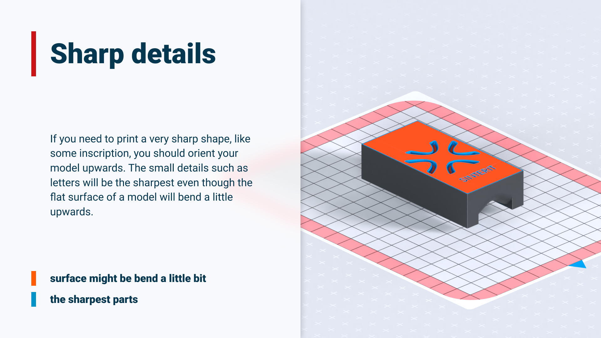 How to orientate models in SLS 3D printing? - Sinterit – Professional SLS 3D Printers & Accessories