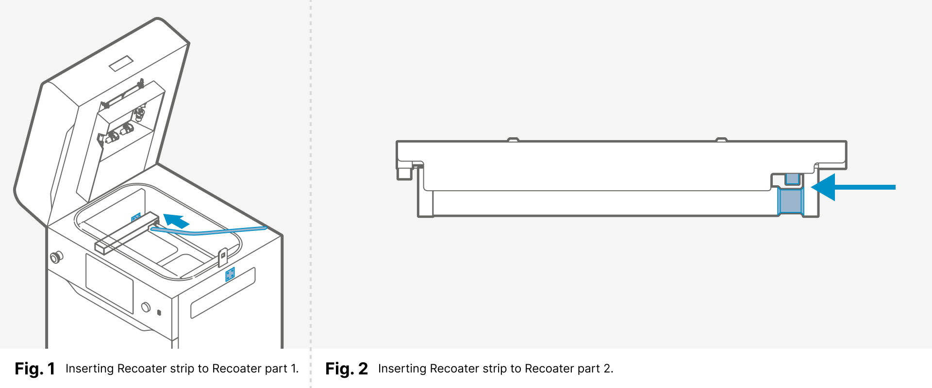Recoater strip installation - Sinterit – Professional SLS 3D Printers & Accessories